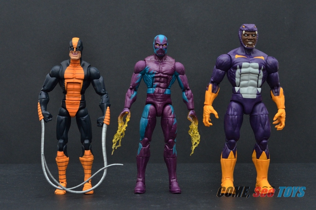 Come, See Toys: Marvel Legends Series Iron Skull & Eel (Abomination BAF ...