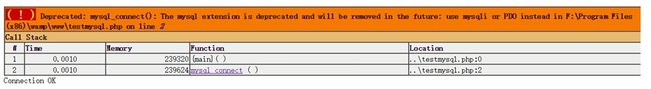 How to solve mysql extension is deprecated and will be removed in the future: use mysqli or PDO ...