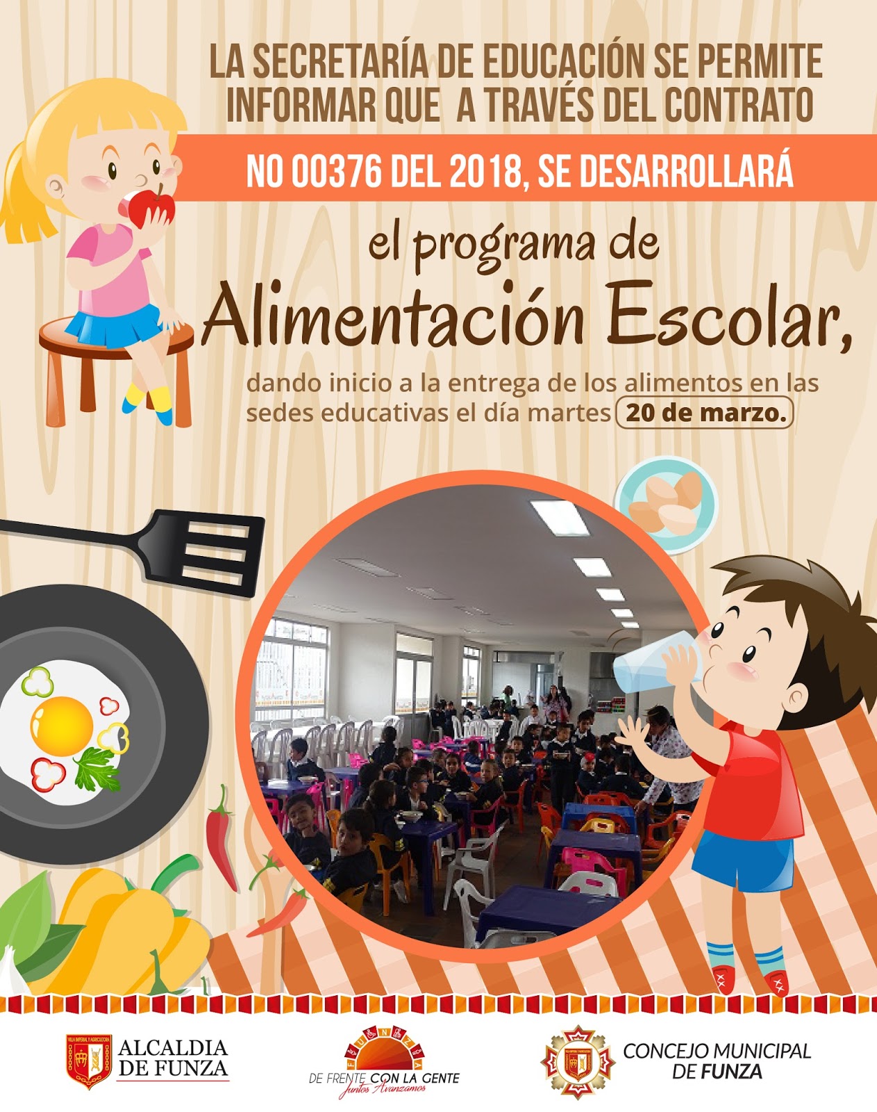 Secretaría de Educación de Funza: INICIA EL PROGRAMA DE ALIMENTACIÓN ...