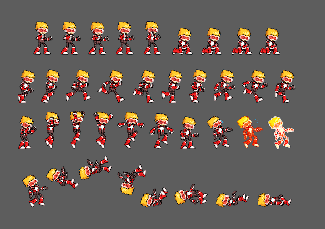 Robot Sprites adventure game | Reskin Free Graphic