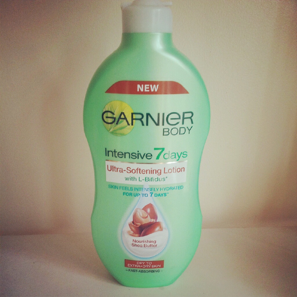 Ellie Alice: Garnier Body - Intensive 7 Days Body Lotion Review