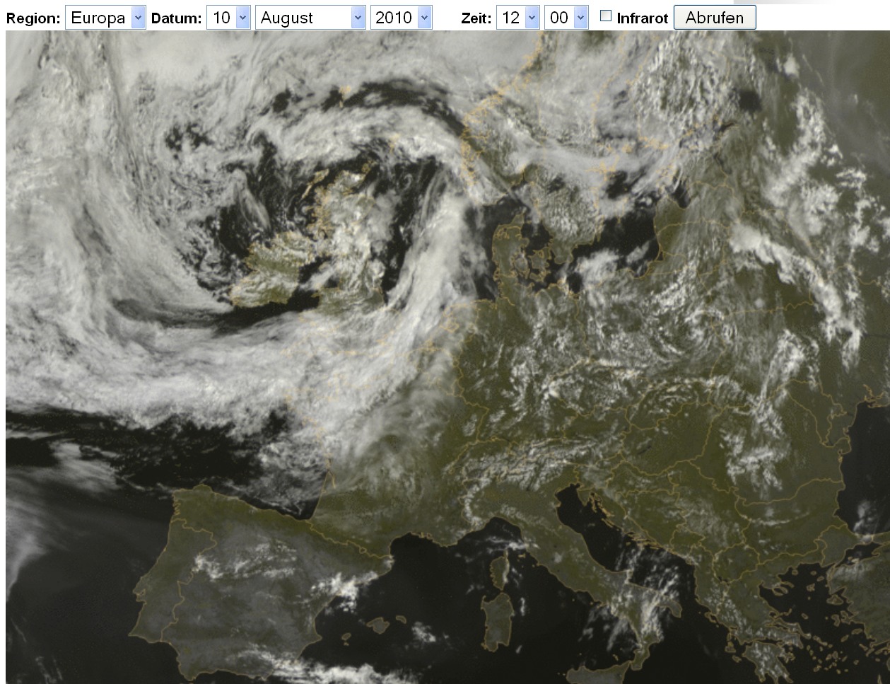 Wetter-Archive - eine Sammlung