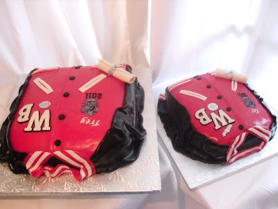 made FRESH daily: Varsity Jacket Graduation Cakes!