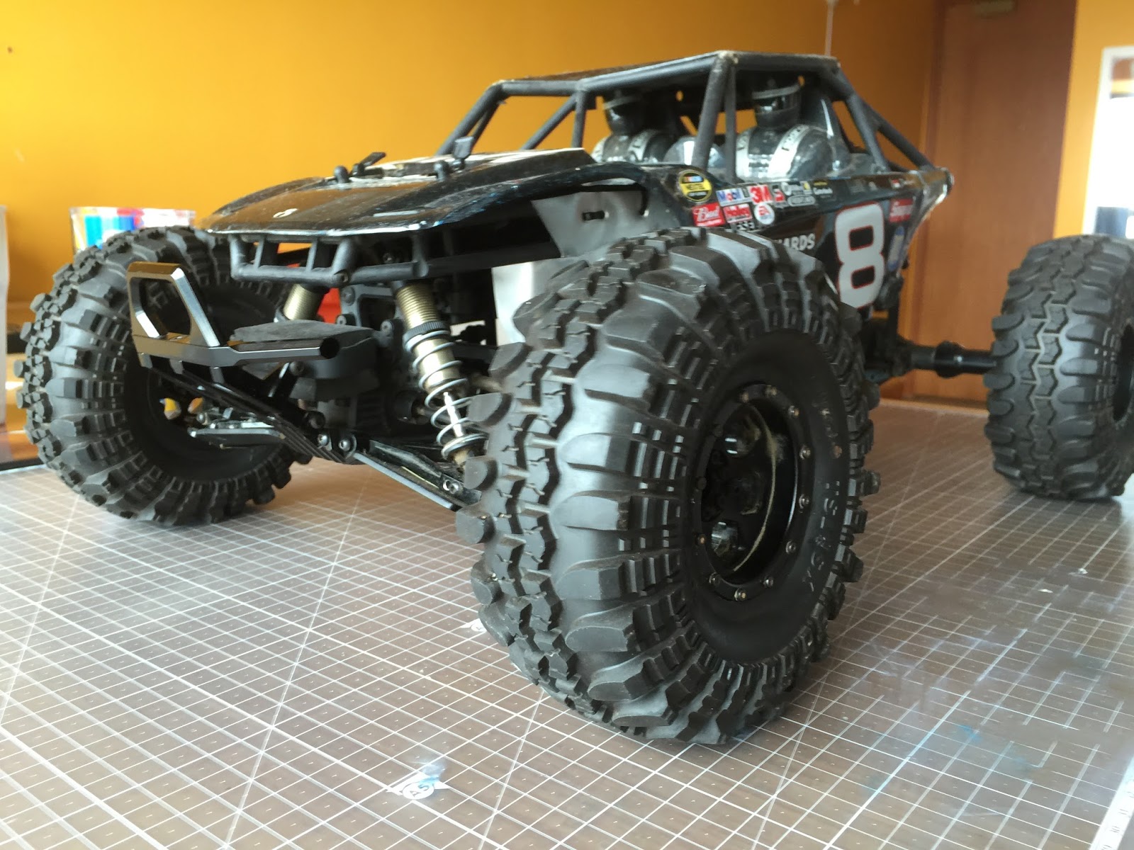 RC Toolbox: UPGRADE REVIEW: Axial Yeti Aluminum Front Bumper Set from ...