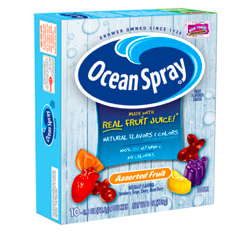 Food and Nutrition Blog: Ocean Spray Assorted Fruit Gummies
