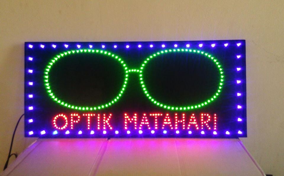Jual berbagai macam Tulisan dan Gambar Lampu Led / Led Sign Grosir dan Ecer