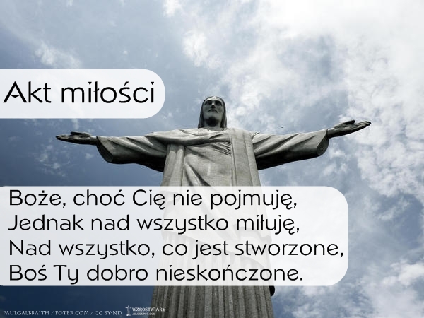 Wzrost Wiary | wzrastajmy w wierze: Akt miłości