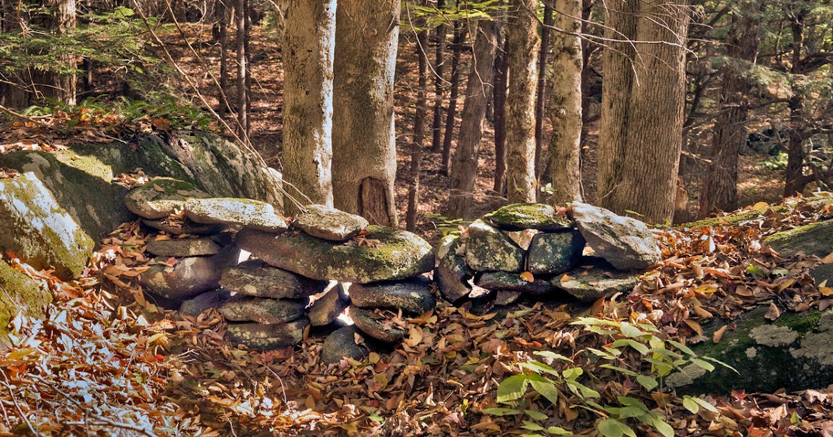 Rock Piles: "U" or "V"-Shaped Stone Fills