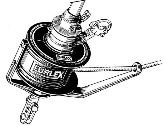 Adventures of Joyful Too --The Old Shipyard --: An old Furlex that i bought