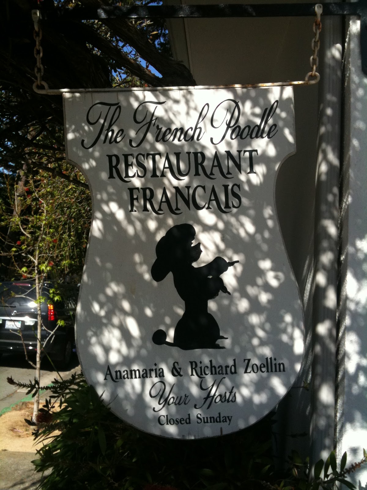 Carmel Blog: French Poodle Restaurant
