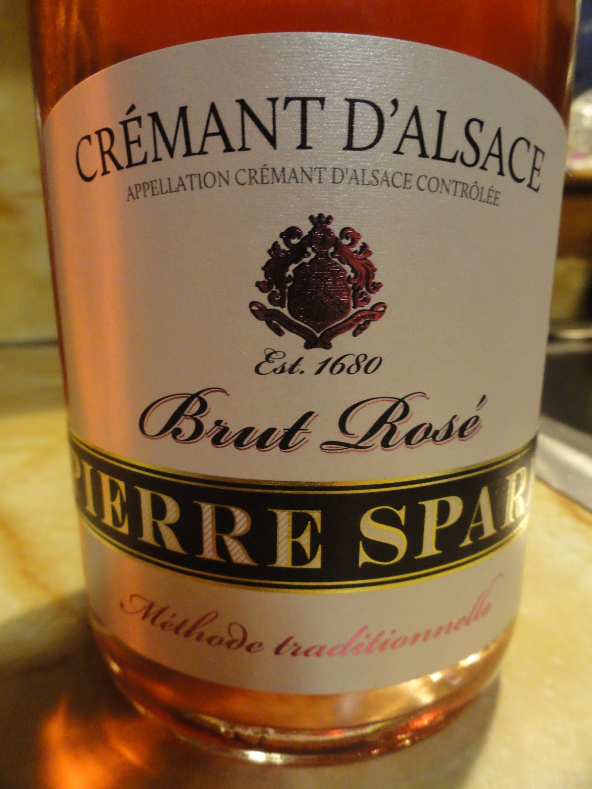 The Passionate Foodie: Crémant d'Alsace: A New Year's Eve Recommendation