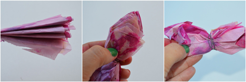 iLoveToCreate Blog: DIY Tie Dyed Tissue Paper