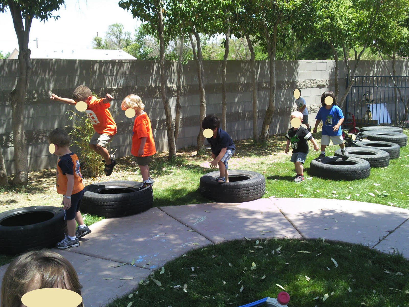Play-Based Classroom: Fun with Tires