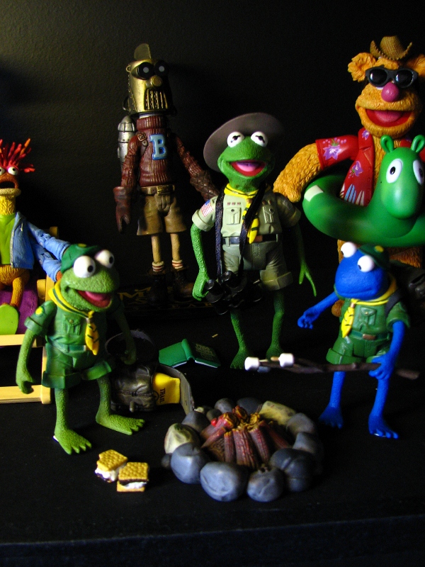 Lance Cardinal Creations: CUSTOM MUPPET FIGURE COLLECTION DISPLAY CASE