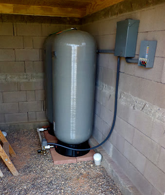 Alt. Build Blog: Building A Well House #6: Plumbing And Electrical