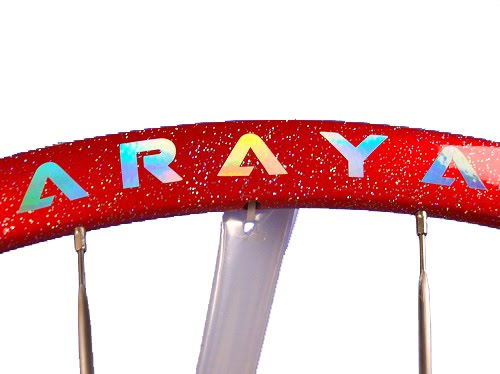 NJS FIXED GEAR: NOS ARAYA SUPER AERO SA-230 Custom-made Front Wheel