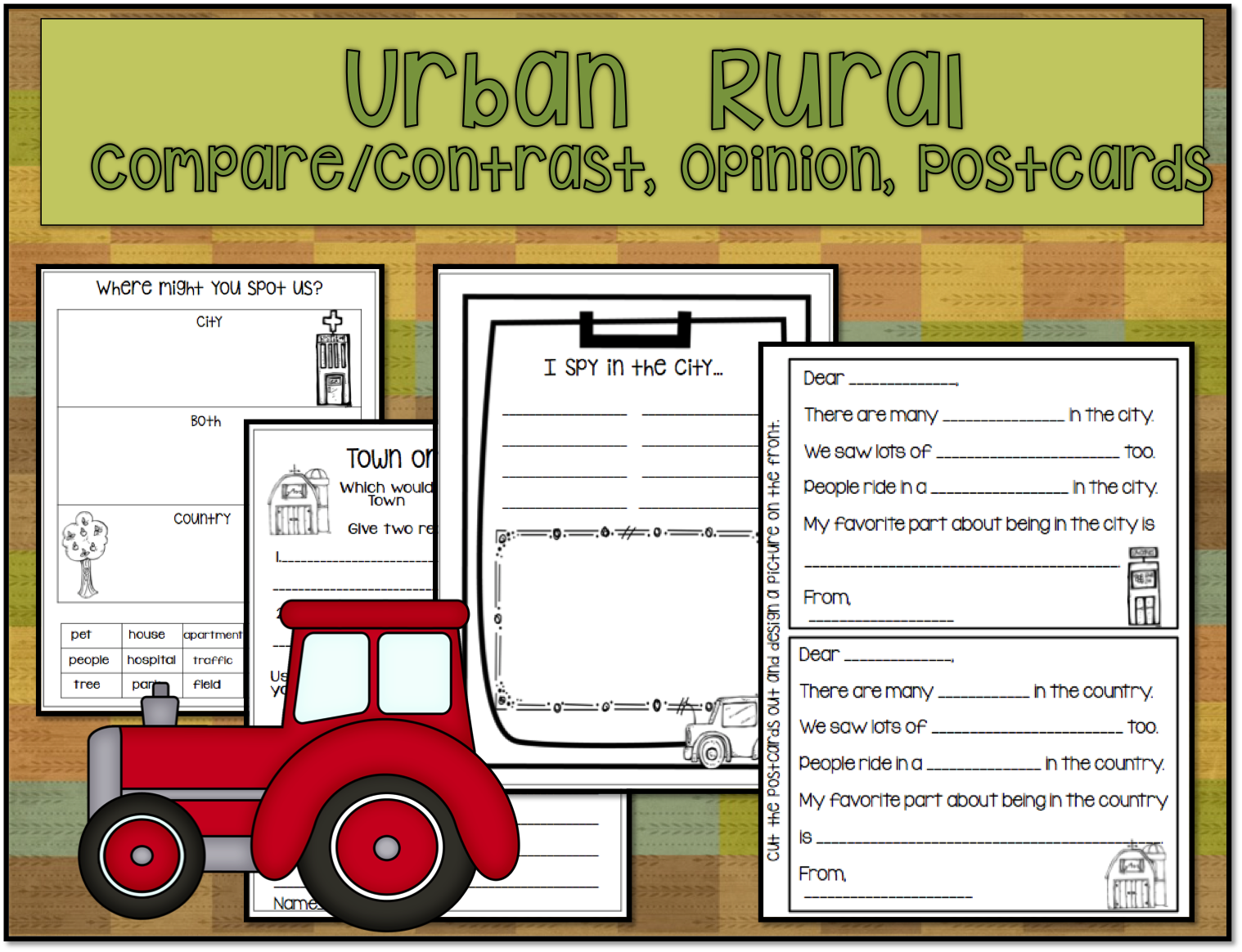 1st Grade Hip Hip Hooray!: Communities and their helpers.