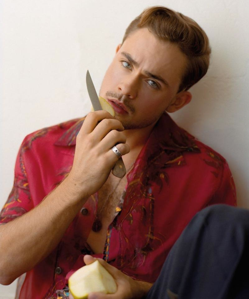 my new plaid pants: Dacre Montgomery Eighteen Times