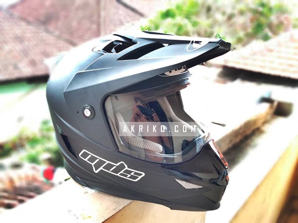 Unboxing Helm MDS Super Pro Helm Supermoto - akriko.com