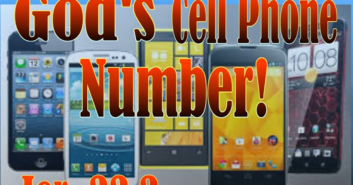 MaxEvangel: God's Cell Phone Number!