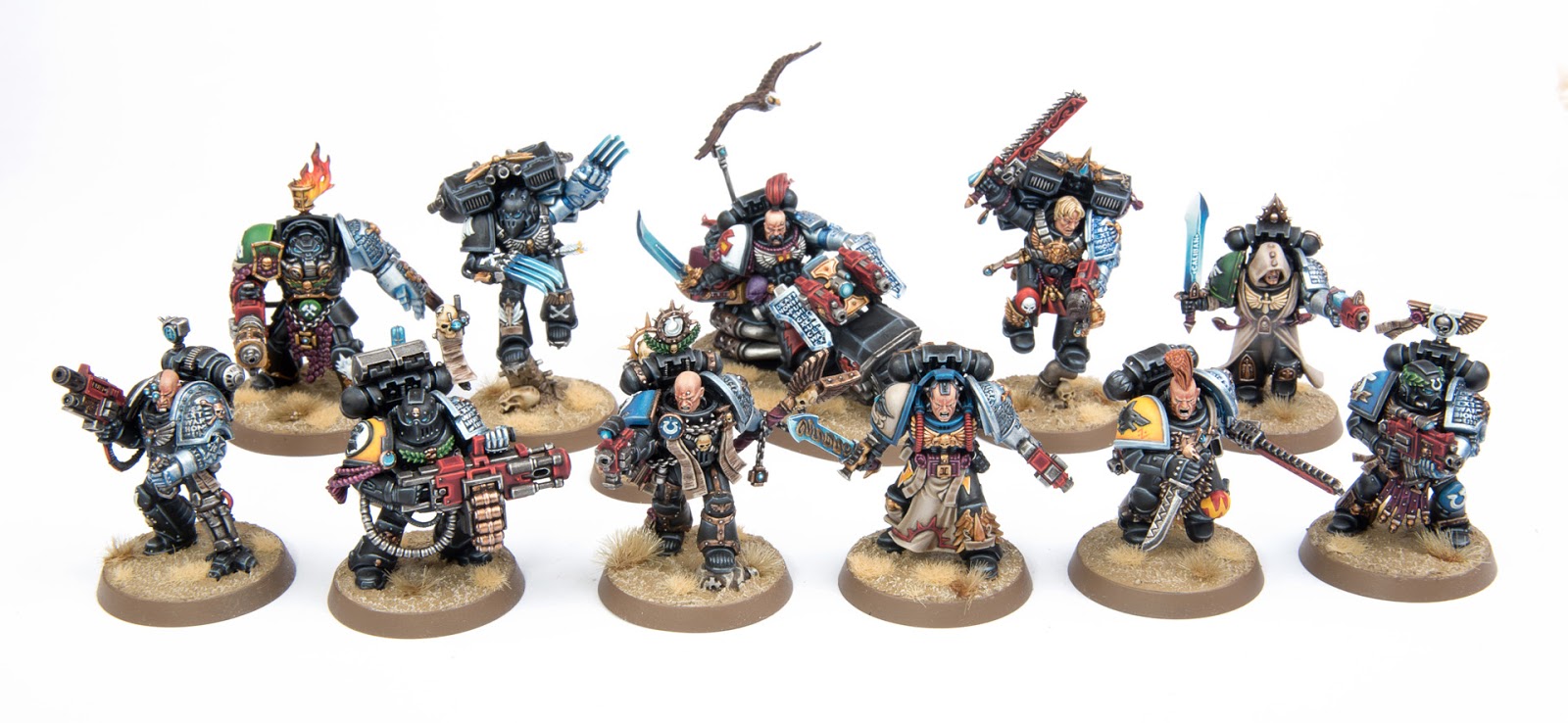 Showcase: Completed Deathwatch Overkill Team - Tale of Painters