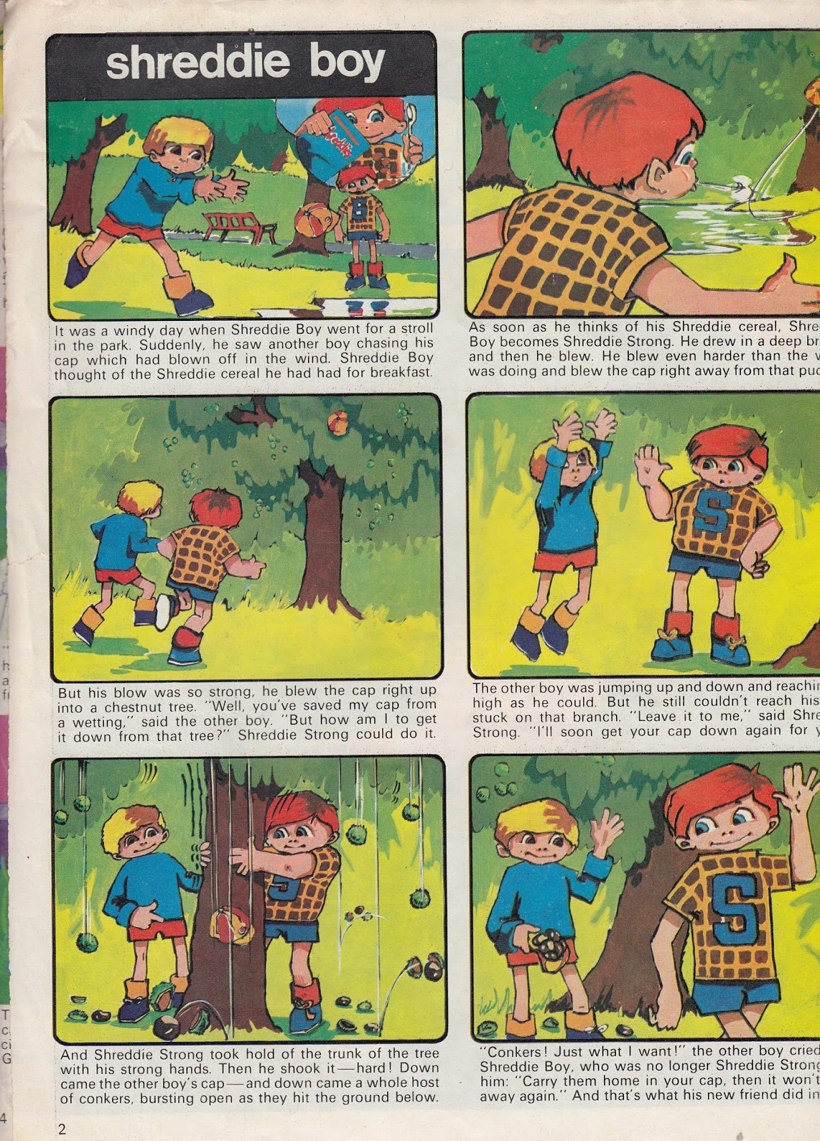 Boys Adventure Comics: Tesco fun 'n games comic - part 2