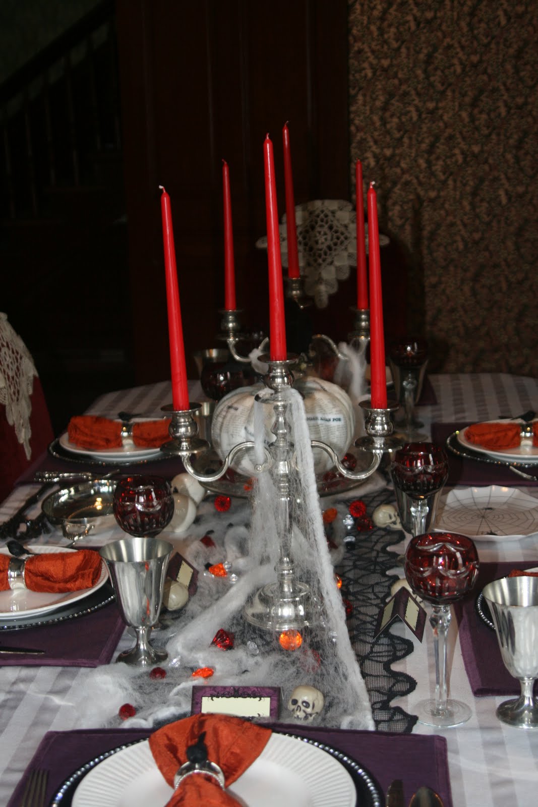 carolinajewel's table: Dinner With Edgar Allen Poe