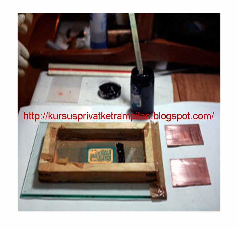 KURSUS KETRAMPILAN TEKNIK SURABAYA: KURSUS SABLON PCB