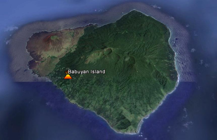 the viewing deck: Babuyan Island's Boat Ride View and Smith Volcano (Mt ...
