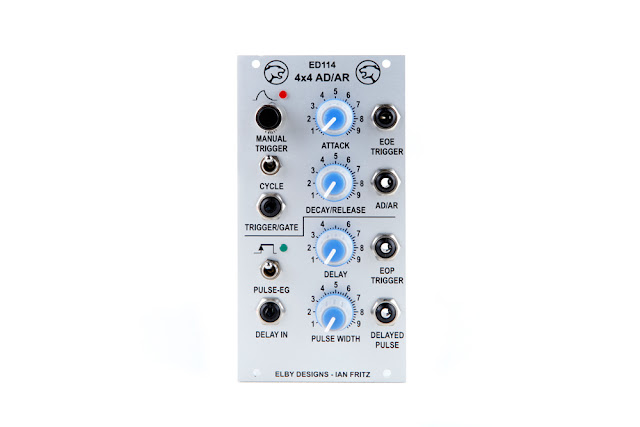 MATRIXSYNTH: Elby Designs ED114 4x4 AD AR Envelope Generator