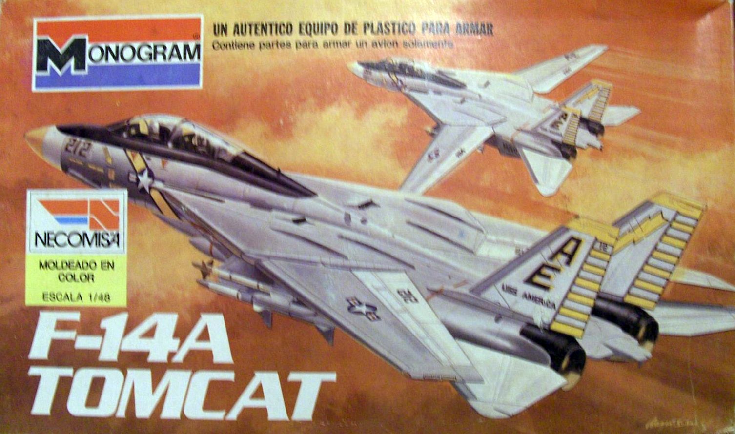 Boxart de Sergio Tellez: F-14A Tomcat, Necomisa