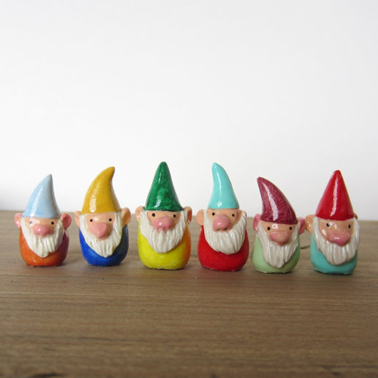 pixel & post: Etsy Wednesday: Gnomes and friends