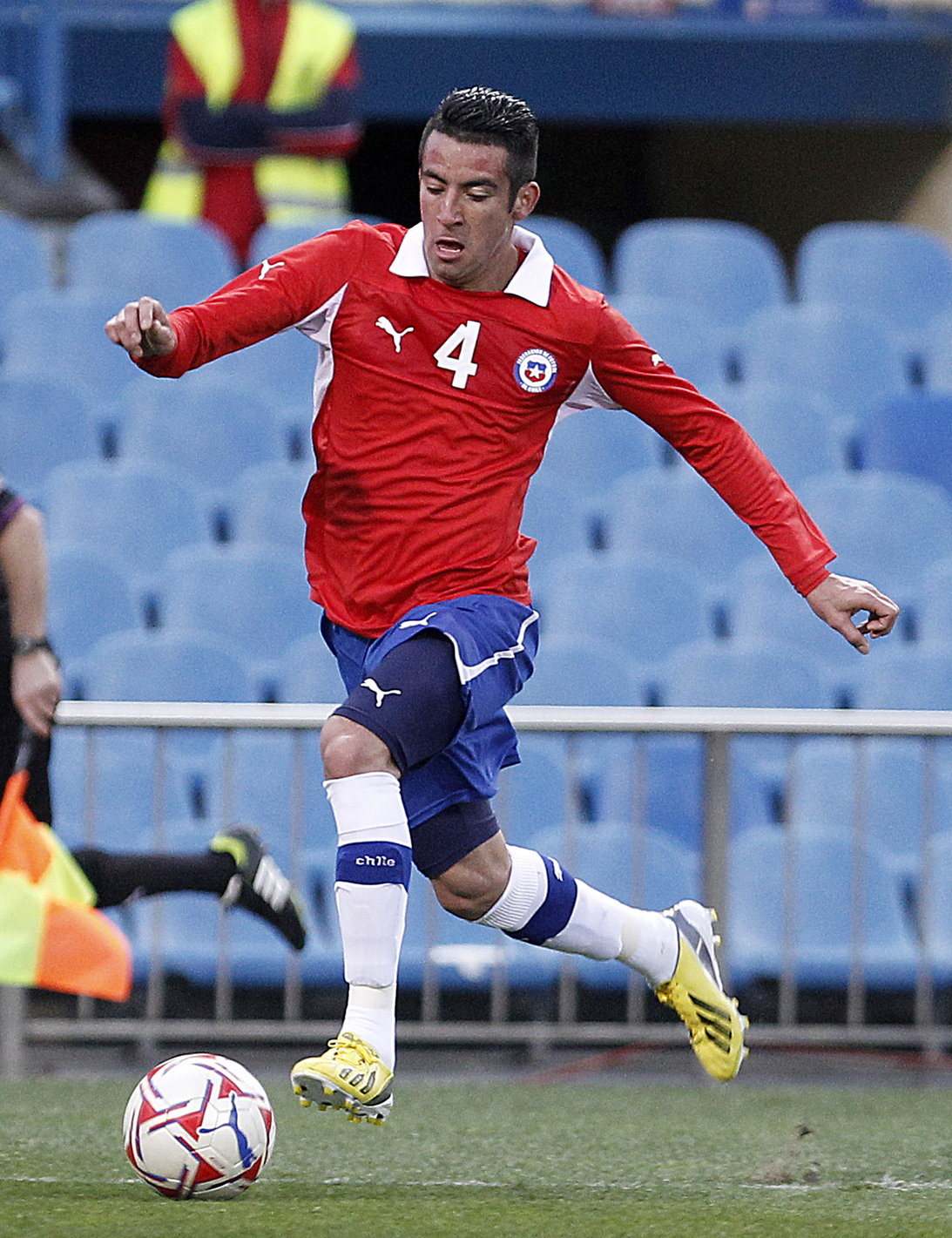 Partidos de la Roja: Mauricio Isla