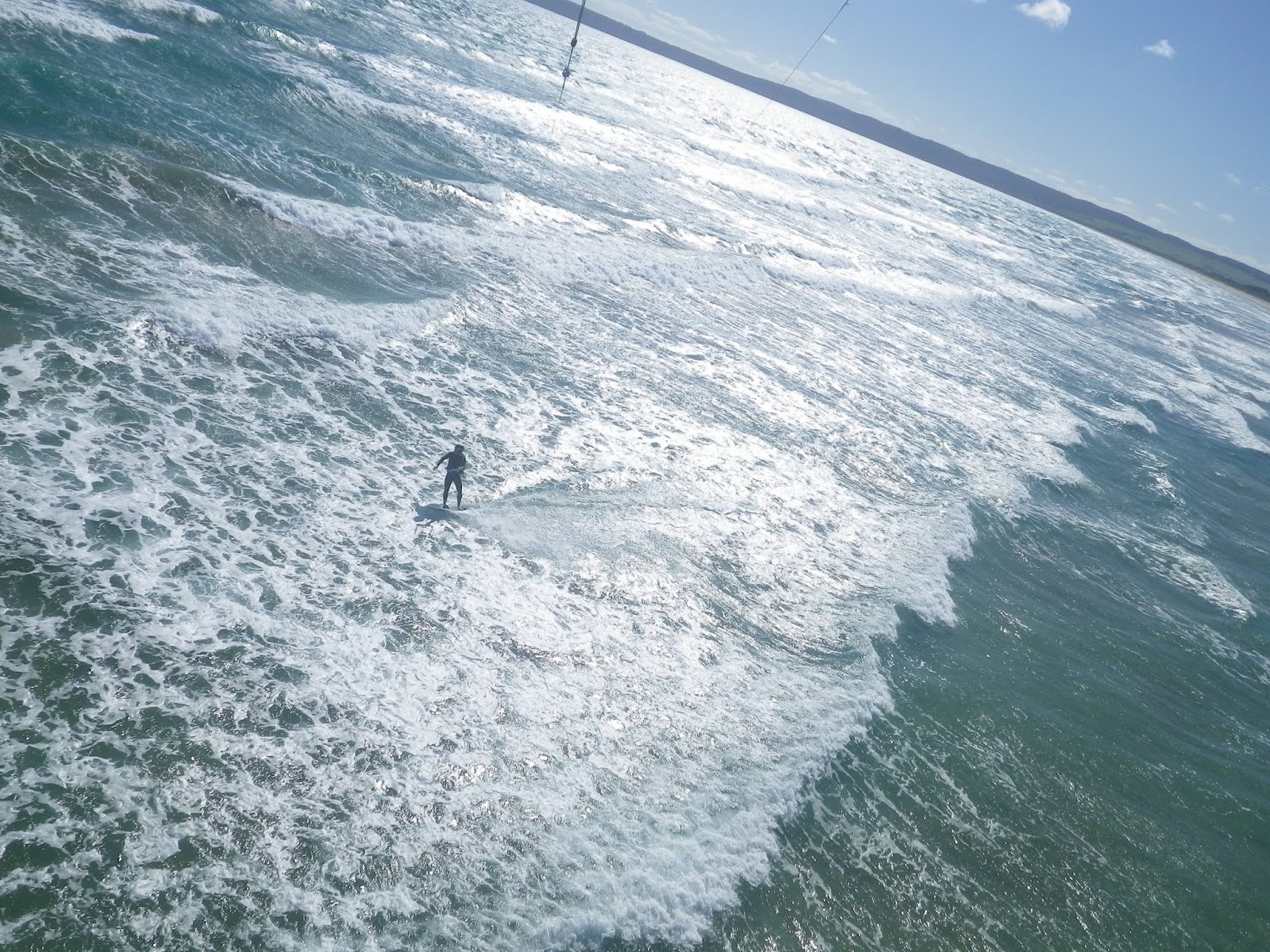 Peter's kitesurfing blog: Kitesurfing Sandy Point surf is a sublime ...