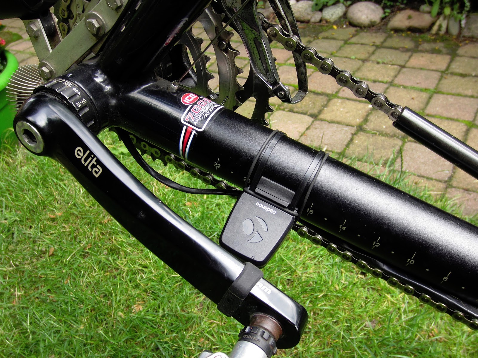 Een rots op drie wielen: Nieuwe fietscomputer