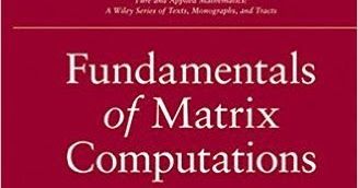 Fundamentals of Matrix Computation - David S Watkins - 3rd | Sách Ebook miễn phí
