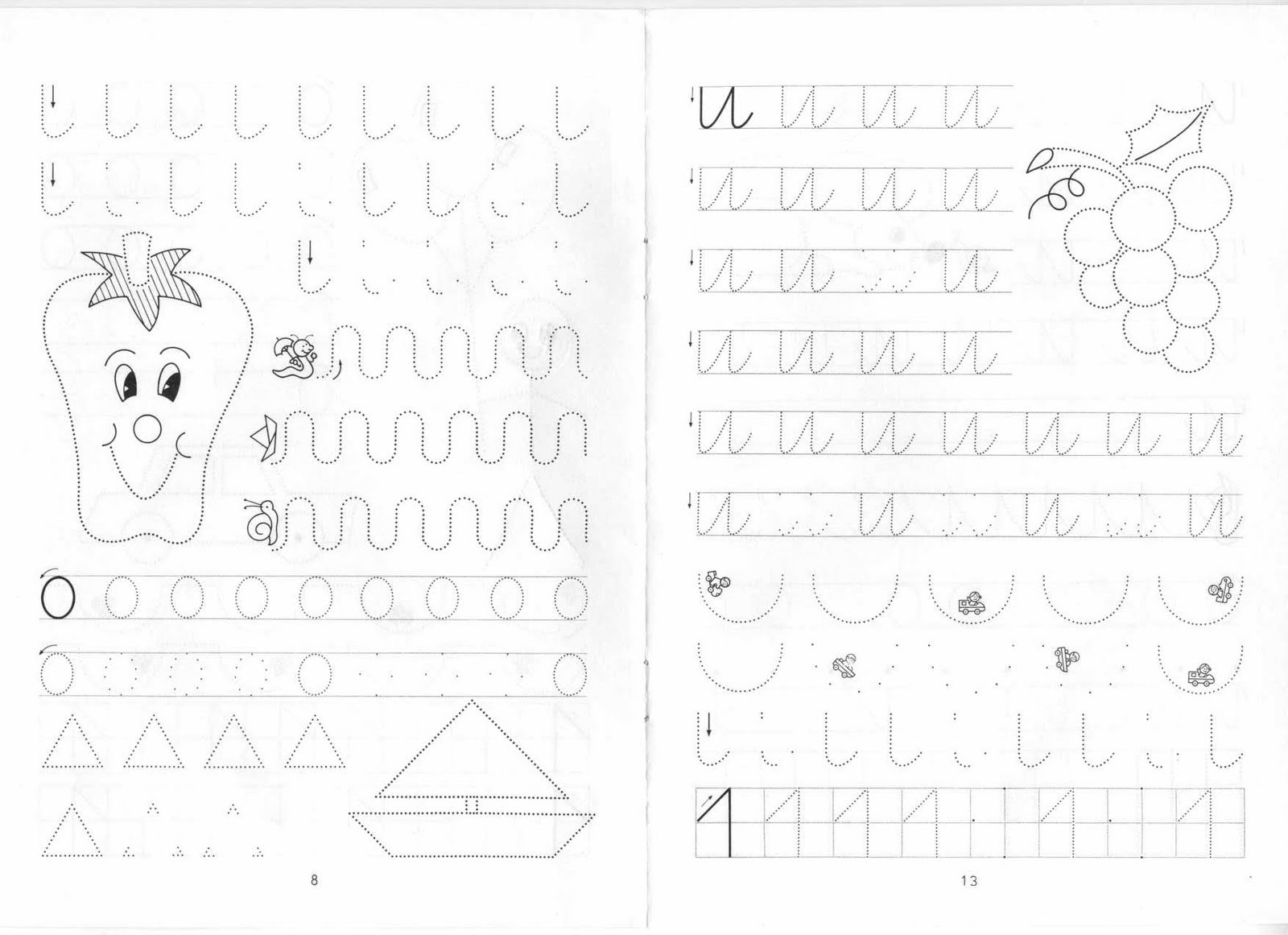 Educación Infantil C.E.I.P Federico Garcia Lorca.: FICHAS GRAFO Y LETRAS
