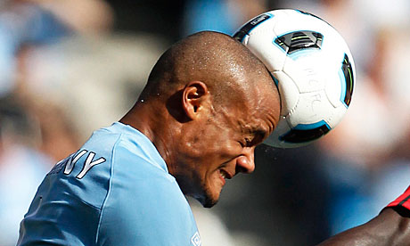 The Best Footballers: Vincent Kompany plays as defensive midfielder of ...