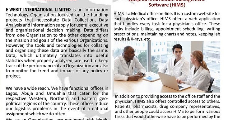 Jobsthrone: HIMS (HOSPITAL INFORMATION MANAGEMENT SYSTEM)