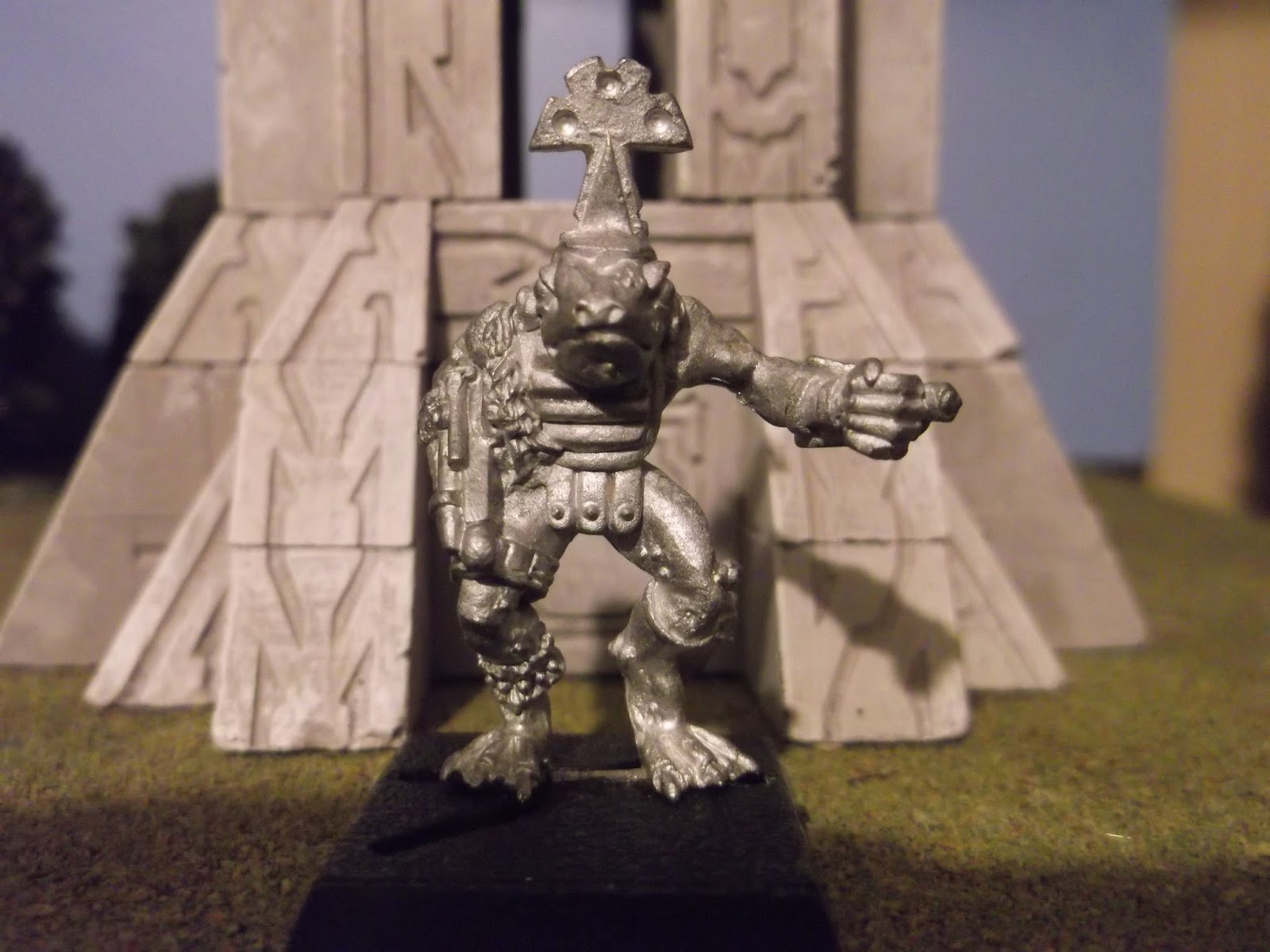 Goblin Lee's Miniatures Blog. : Space Slann Completed!