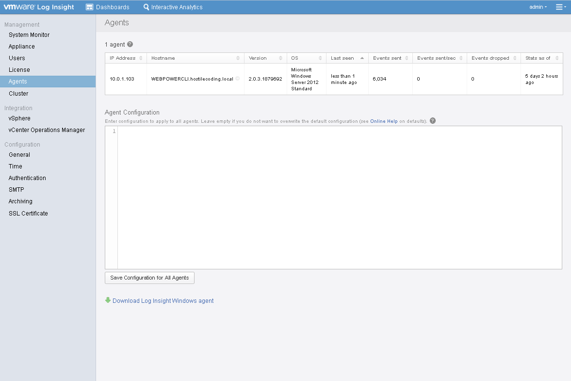 Hostile Coding Vmware Vcenter Log Insight Series Part3 Collecting Logs