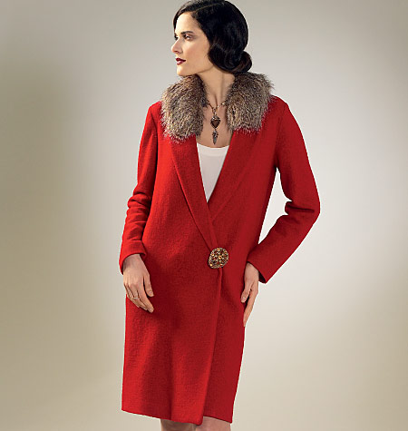 Pintucks: 1920's Flapper Coat: McCalls 7259 Archive Collection