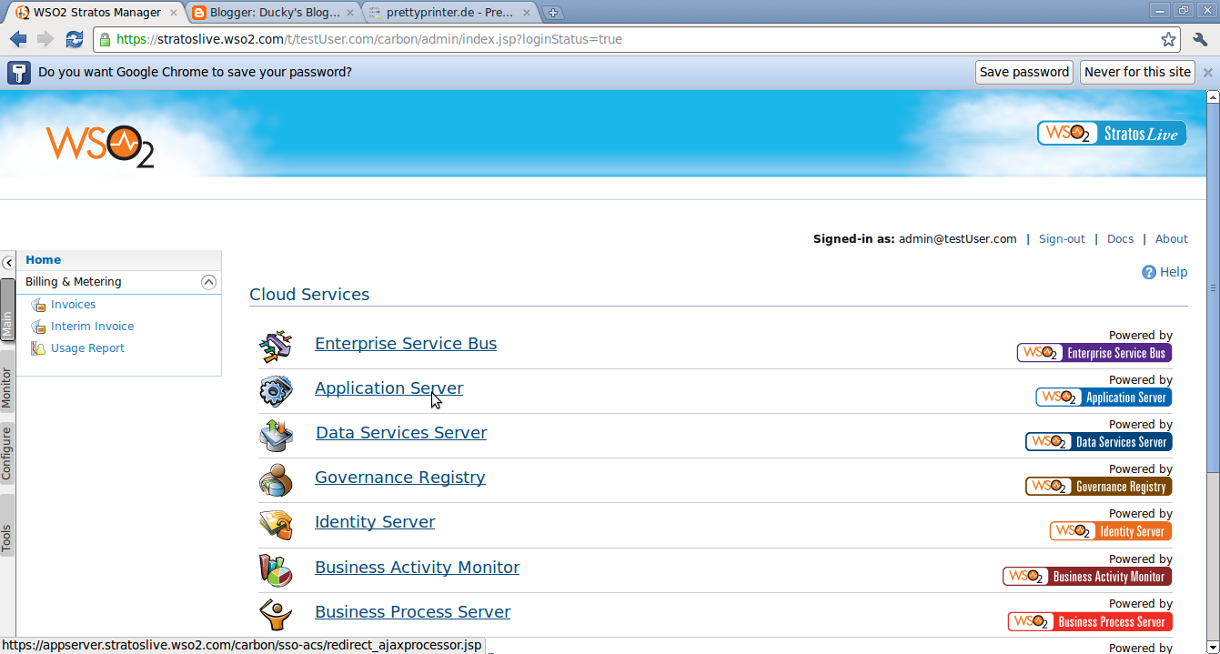 How to deploy a web application in StratosLive using Carbon Studio