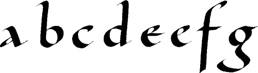 CHAUCER MANUSCRIPT: Script or Type of Writing