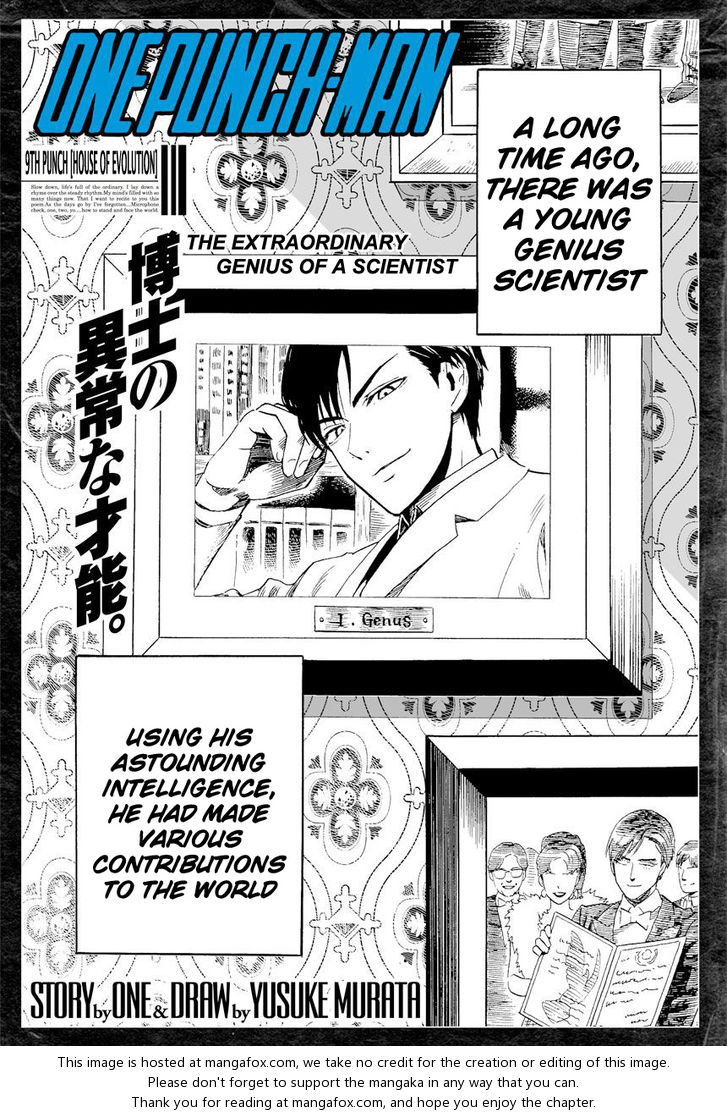 ONE PUNCH MAN CHAPTER 9 | One punch man manga