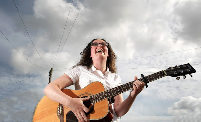 DAVID FITZGERALD: Andrea Begley blind singer