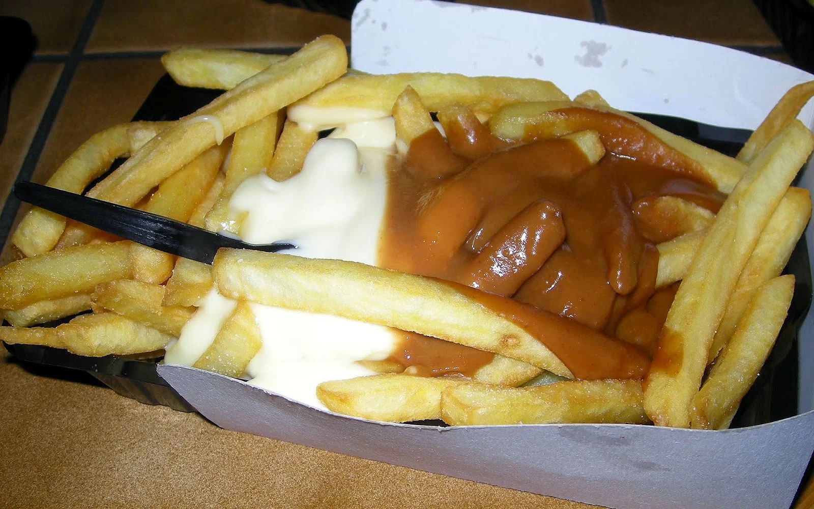 Lekkere patat foto's