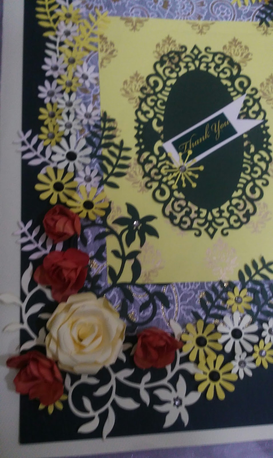 Enhancing Craft: Farewell card