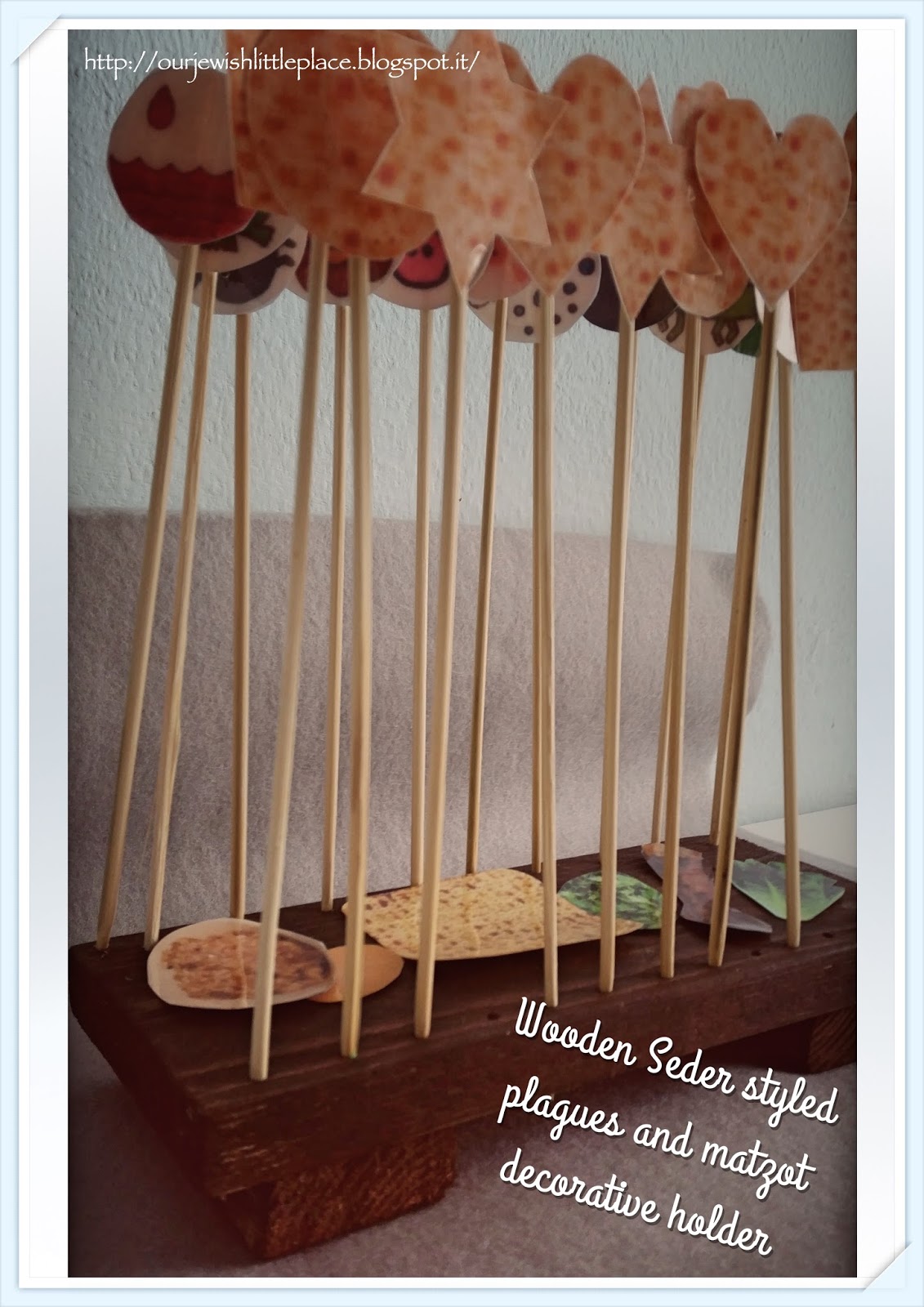 our Jewish little place: Kids friendly Passover centerpiece kit