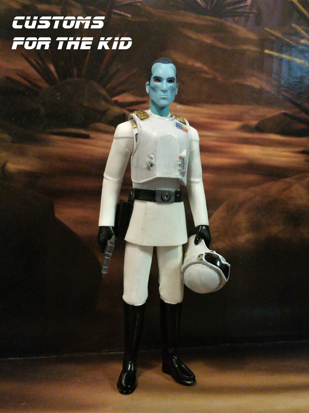Customs for the Kid: STAR WARS REBELS "GRAND ADMIRAL THRAWN - IMPERIAL ...